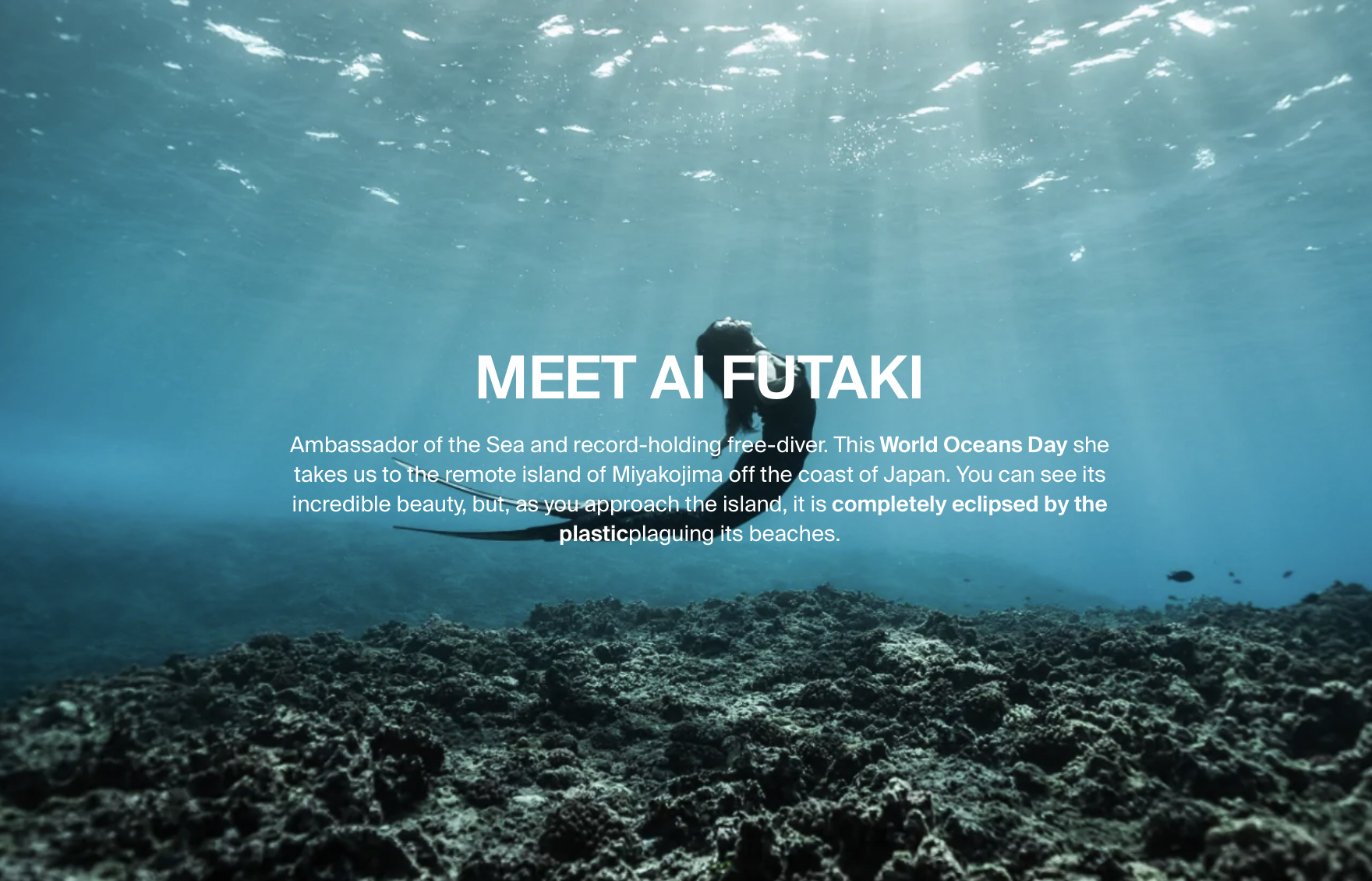 WORLD OCEAN DAY 2022【THE EMERGEN (SEA) 】with ECOALF | Ai Futaki